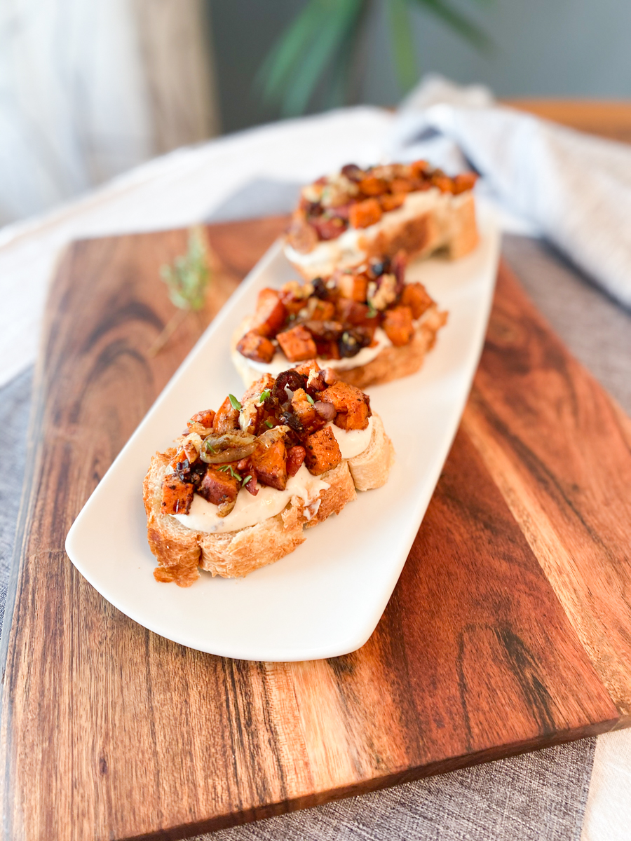 Sweet Potato Tartine With Mascarpone - Culinary Wanderings